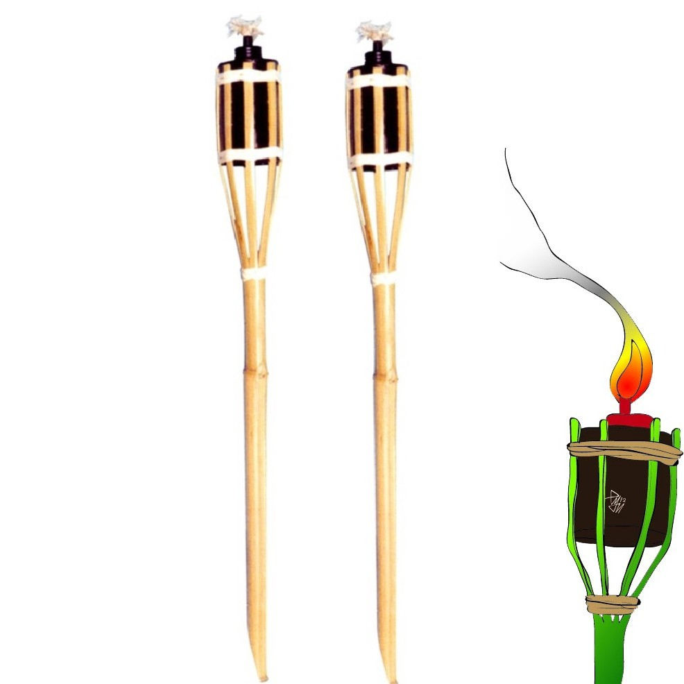 90cm Lampu Pelita Raya Buluh Panjang Pelita Buluh Minyak Tanah Hari ...