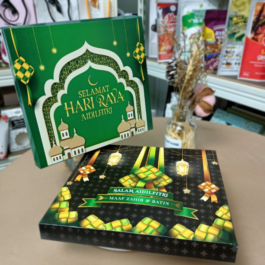 [NEW ITEM] 1 PCS HARI RAYA KOTAK TUDUNG/RAYA BOX/IFTAR BOX/KOTAK ...