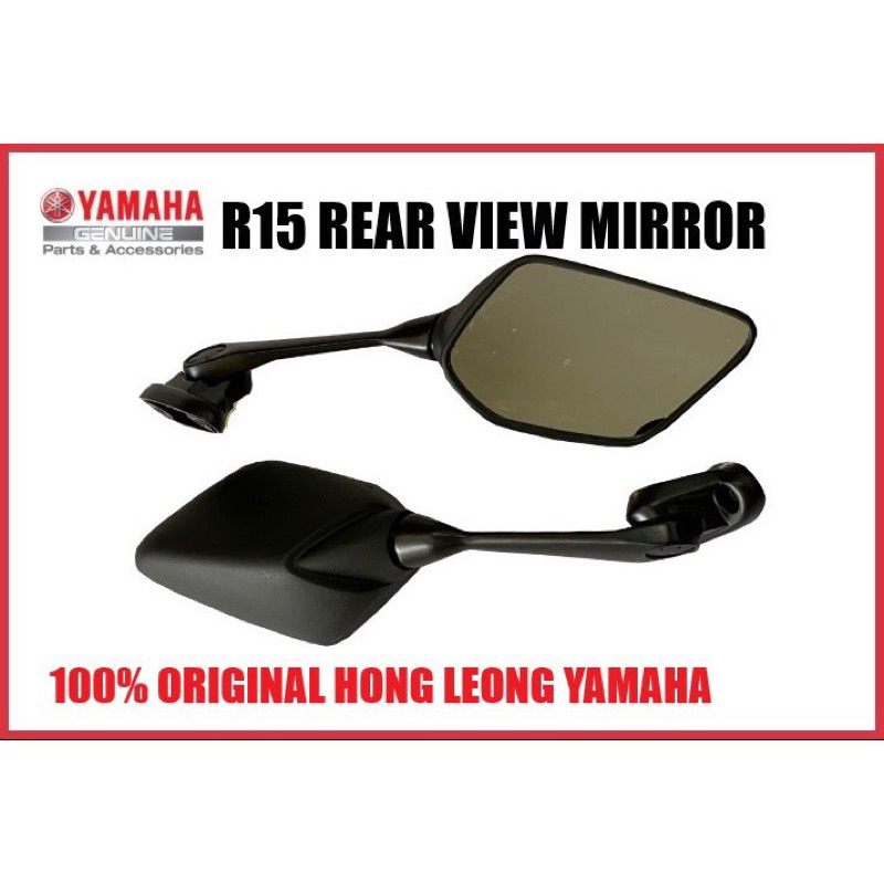 Side Mirror Yamaha R15 V3 Left Right Side 100% Original Genuine Rear ...