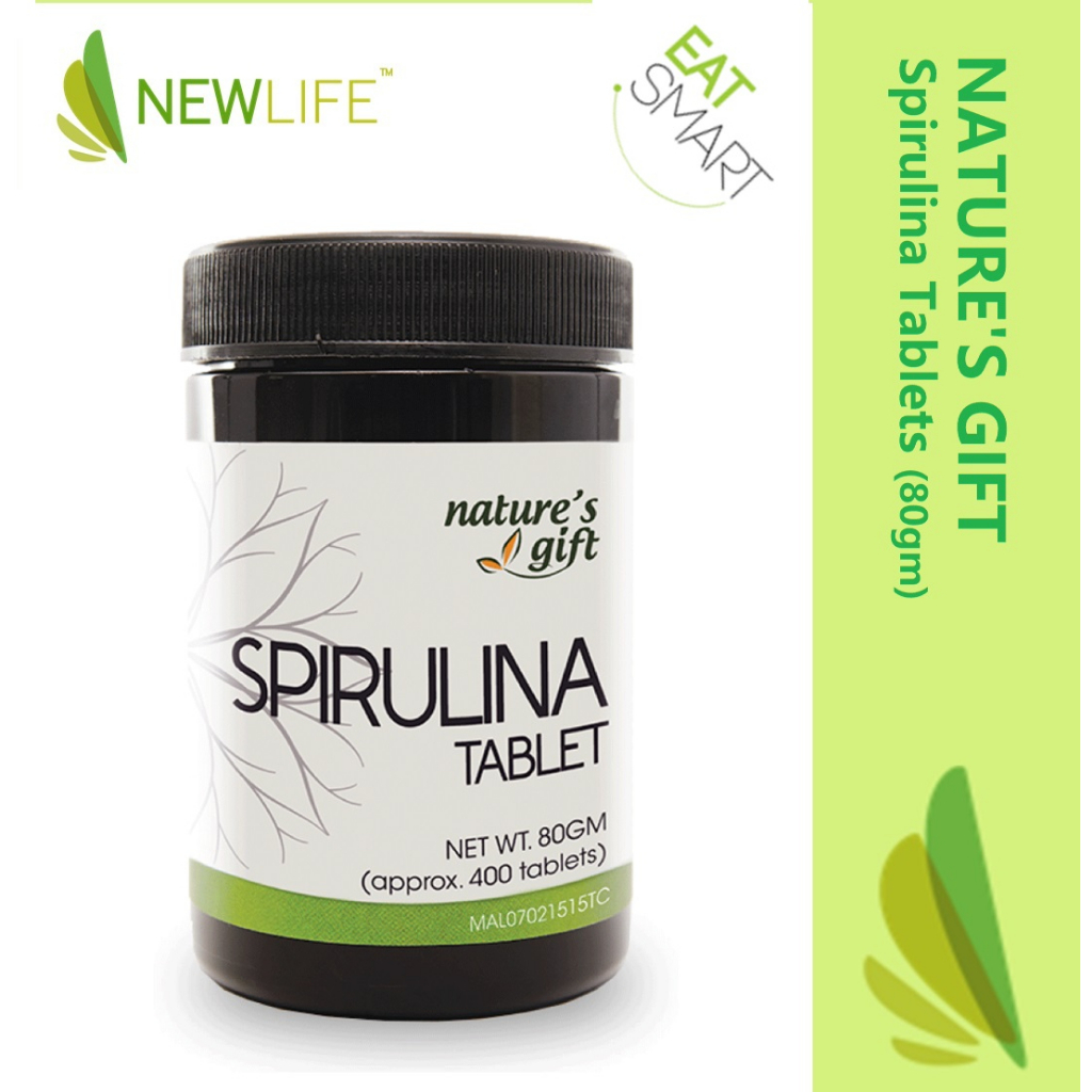 NewLife™ NATURE’S GIFT Spirulina Tablets (80gm) | Shopee Malaysia