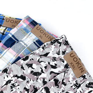 GILDAN x UOKIN Comfort Breathable Boxer Underwear Men Brief Trunk Front ...