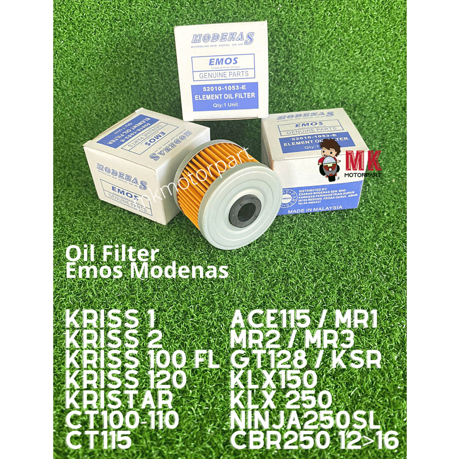 EMOS Modenas OIL FILTER KRISS FL KRISTAR MR1 MR2 MR3 CT100 CT110 CT115 ...