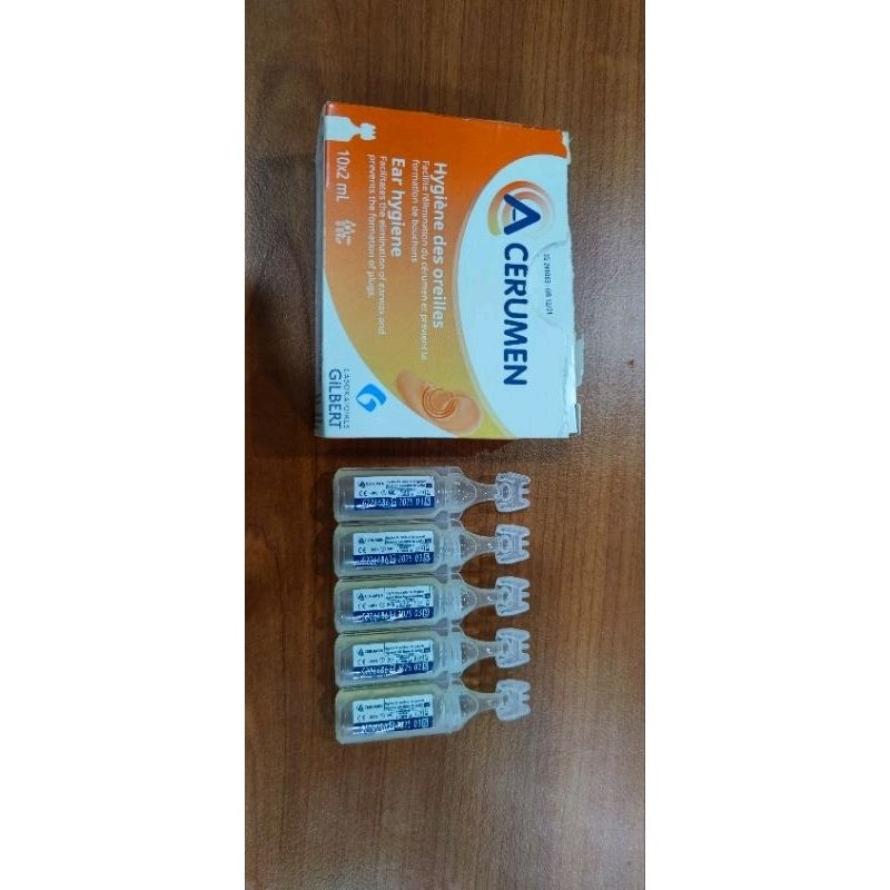 A CERUMEN EAR DROP (SOFTEN EAR WAX/REMOVAL) | Shopee Malaysia