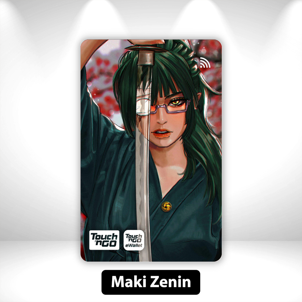 [Jujutsu Kaisen] Maki Zenin - Sticker TNG NFC Card Skincard Jujutsu ...