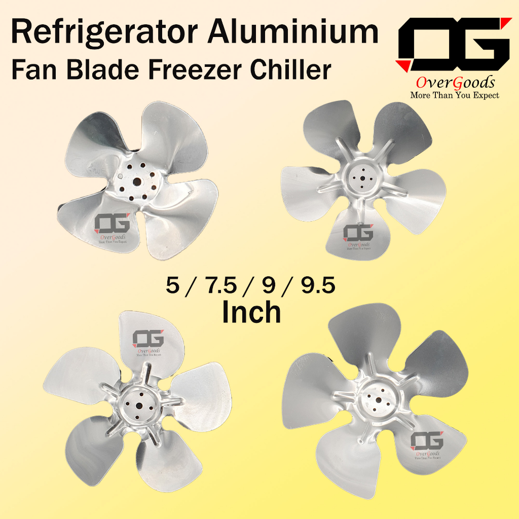 UNIVERSAL Refrigerator Aluminium Fan Blade Freezer Chiller 冰箱铝风扇叶片 ...