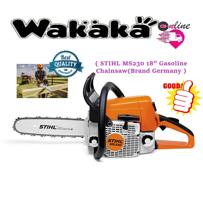 STIHL MS230 18" Gasoline Chainsaw(Brand Germany) | Shopee Malaysia