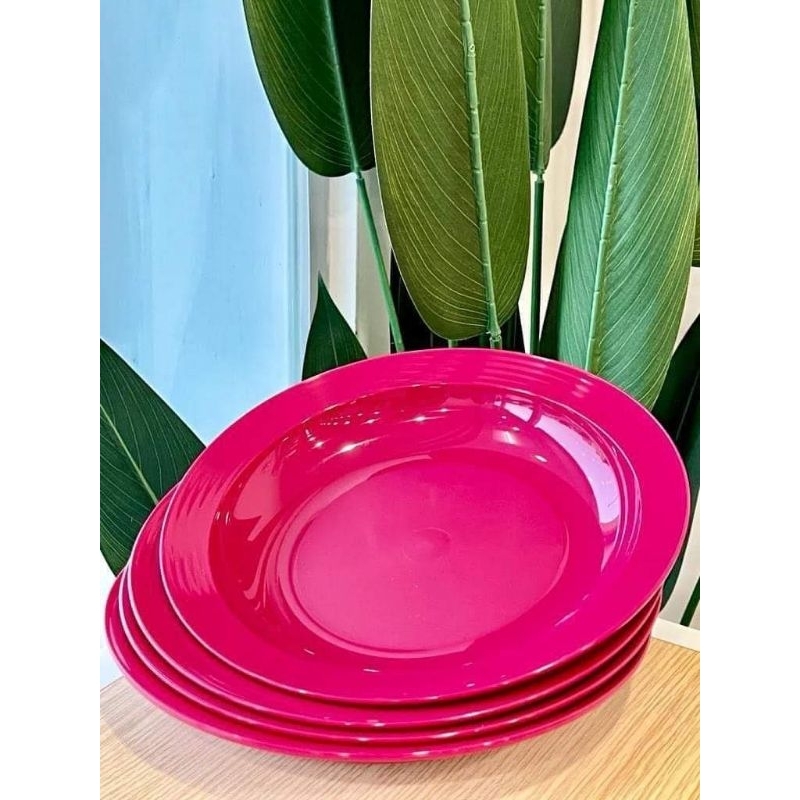 Tupperware: Open House Plates/Gourmet Plates Vineyard or Turquoise Raya ...
