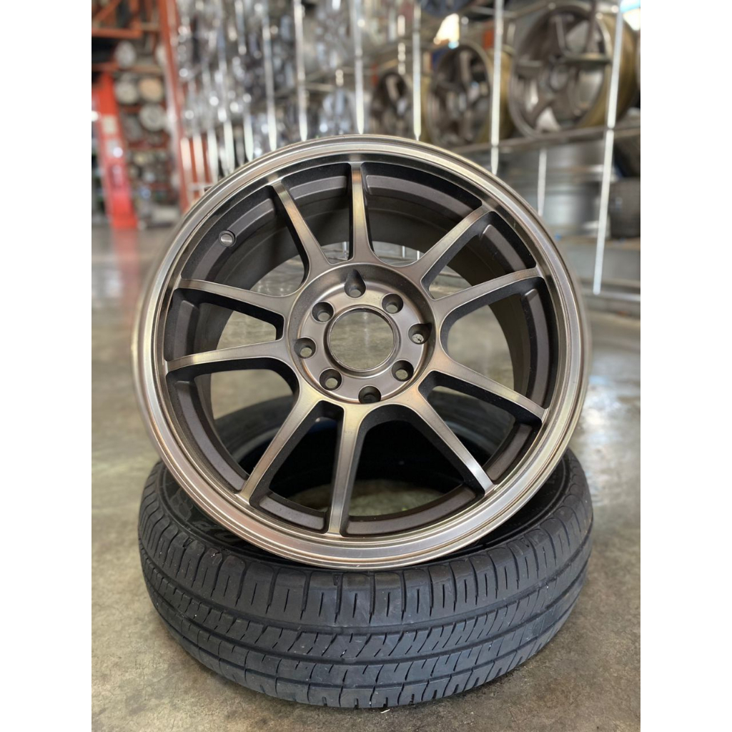 New 15 Inch Rays RE30 Rim (Bronze) | Shopee Malaysia