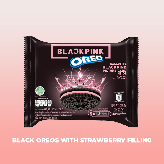 Blackpink Oreo Thailand Limited Edition Flavours With Photocard Oreo ...