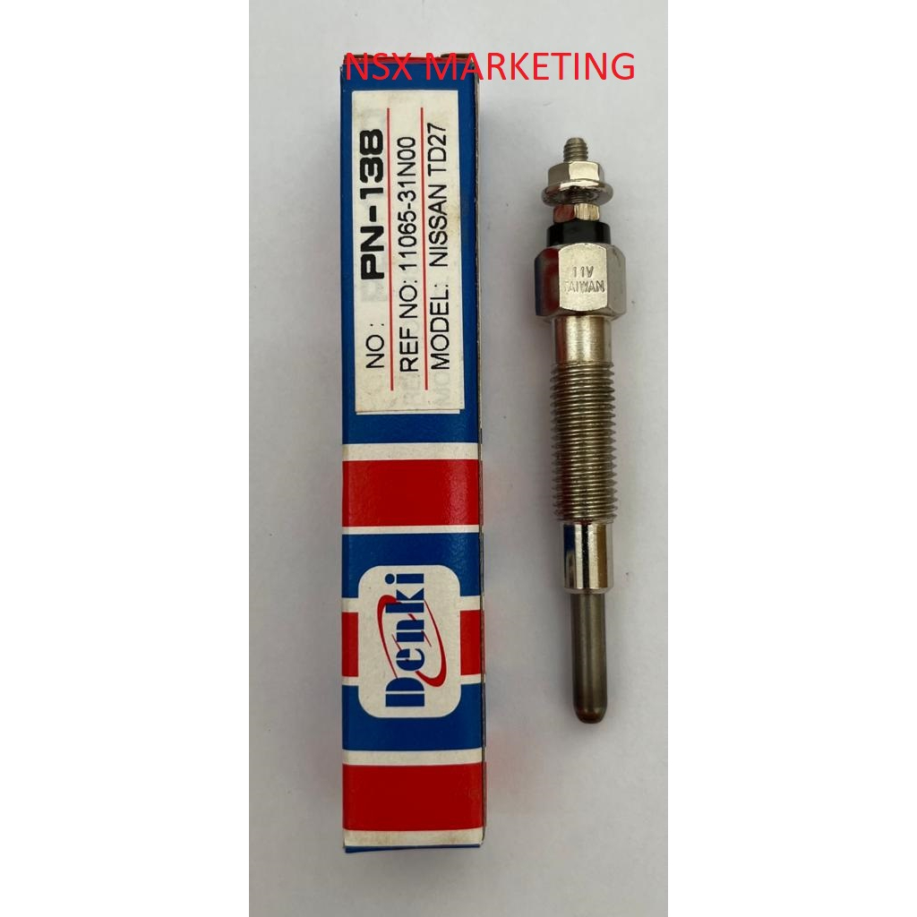 NISSAN TD27 11V GLOW PLUG(PN-138)- 1 SET/4 PCS | Shopee Malaysia