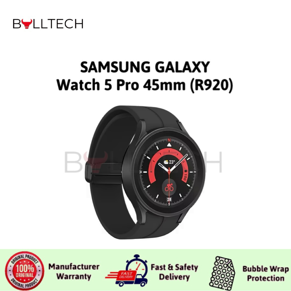 Samsung Galaxy Watch 5 Pro 45mm (R920) 1.5GB RAM +16GB ROM 1 YEAR ...