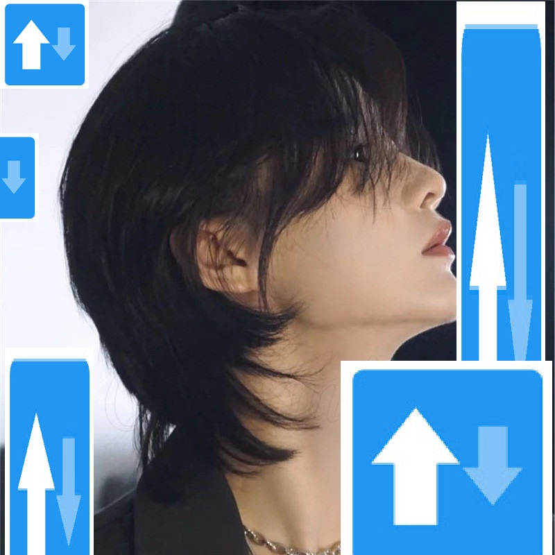 syirriis rambut palsu lelaki paras leher paling hemsem dewasa bergayazz ...