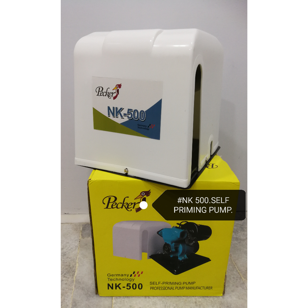 Pecker NK500 Self-Priming Pump 450W Pond Water Pam Kolam Air | Shopee Malaysia