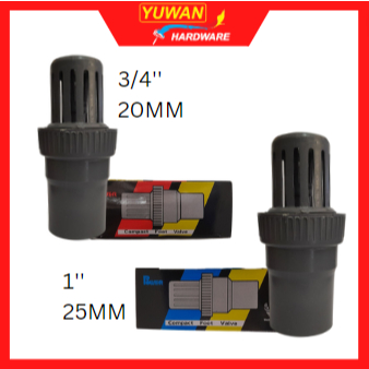 Filter Water Pump POWER Compact PVC Foot Valve 3/4" / 1" 20mm 25mm Foot ...