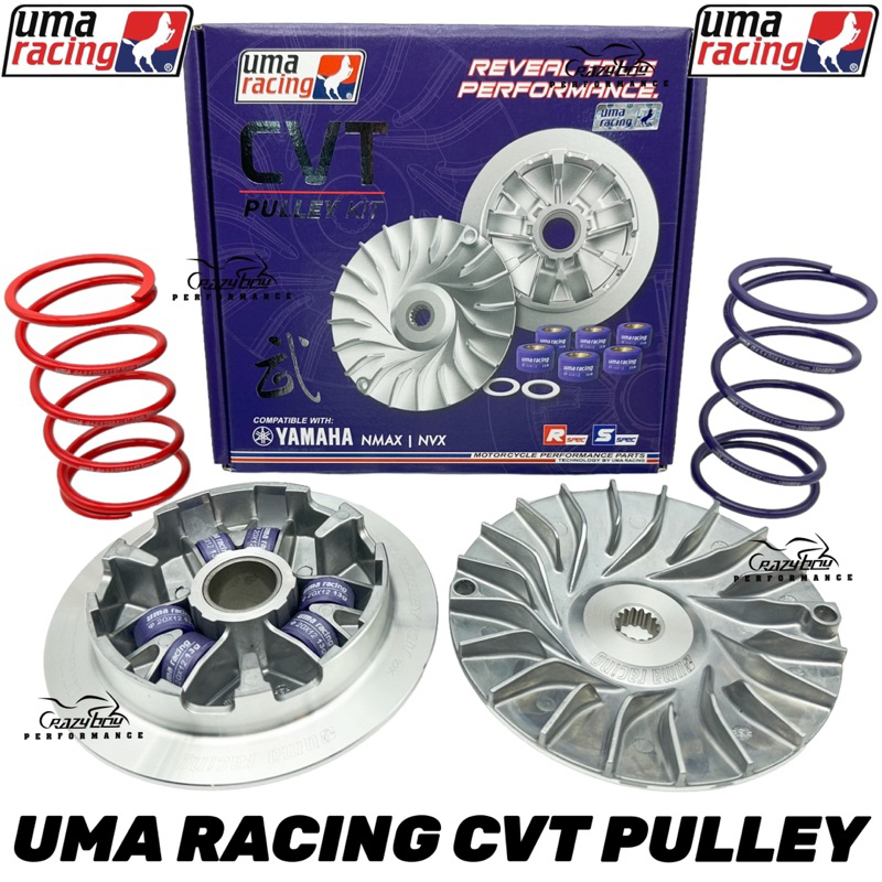 UMA RACING PULLEY CVT NMAX155 NMAX NVX155 V1 V2 SIAP ROLLER 13G 100% ...