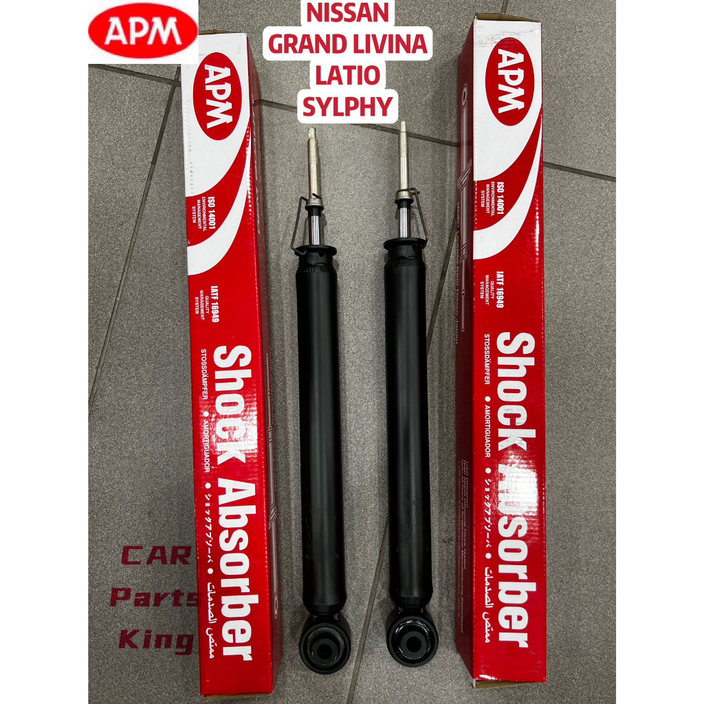 ( 100% ORIGINAL APM ) NISSAN GRAND LIVINA LATIO SYLPHY REAR SHOCK ...