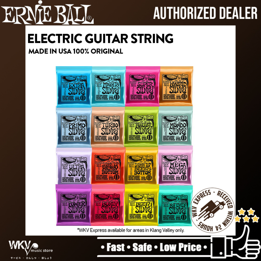 100%Ori Ernie Ball Nickel Wound Electric Guitar Strings Set . 2213 2214 ...