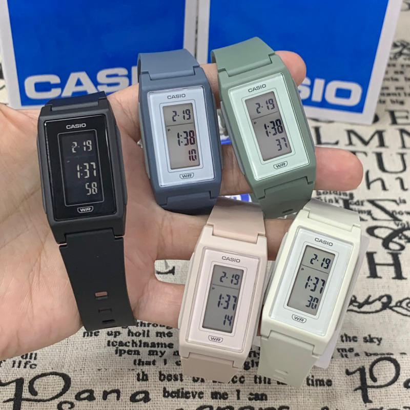 100% ORIGINAL CASIO LF-10WH-SERIES DIGITAL WATCH 5 COLORS WOMAN/UNISEX ...