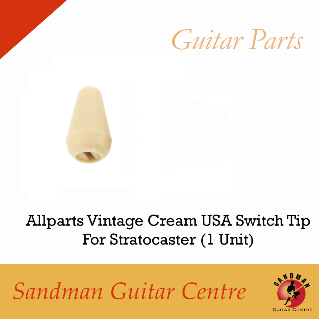 Allparts Vintage Cream USA Switch Tip For Stratocaster (1 Unit ...