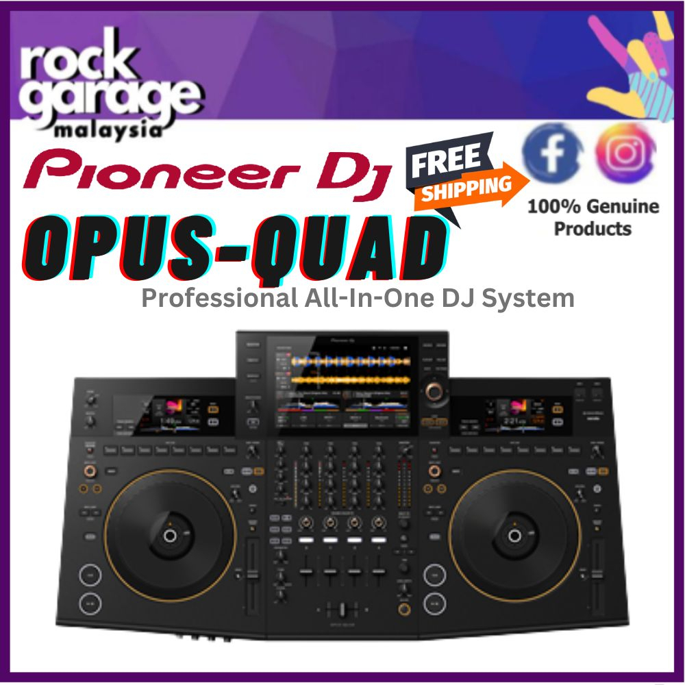 Pioneer DJ OPUS-QUAD Professional All-In-One DJ System ( OPUS QUAD ...