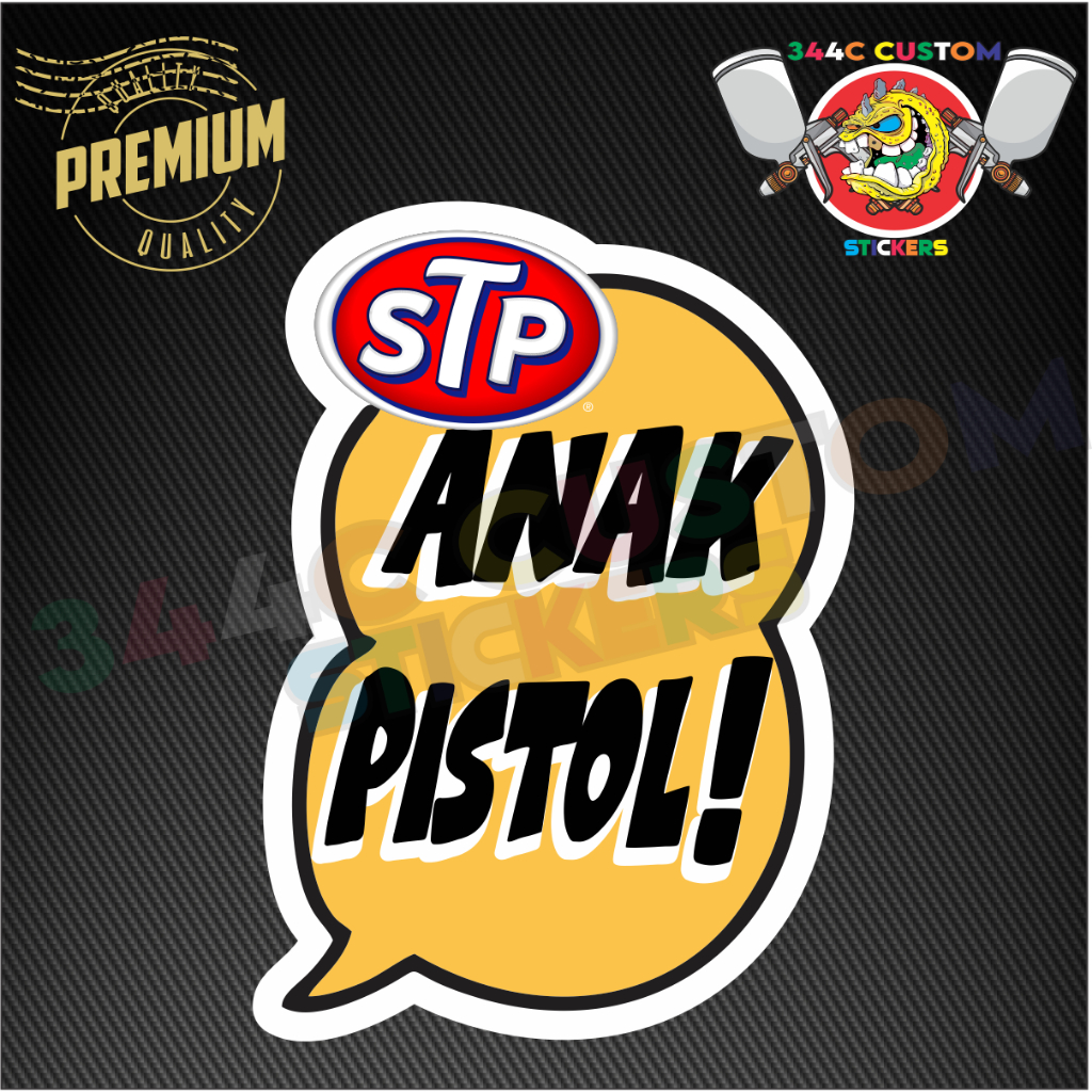 Sticker Kereta Motor STP Son Of A Gun Anak Pistol | Shopee Malaysia