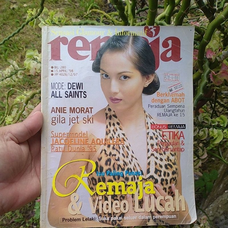 Majalah REMAJA BIL:280 1998 | Shopee Malaysia