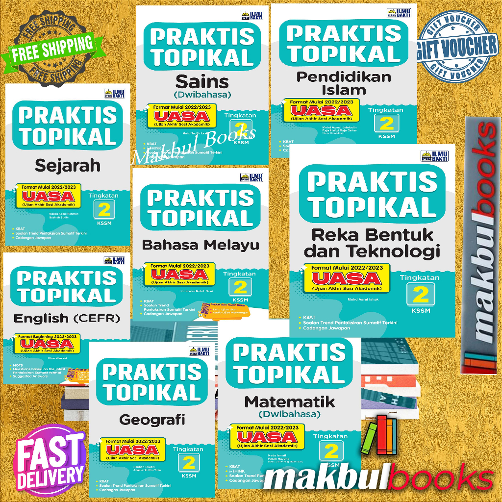 Ilmu Bakti Praktis Topikal Uasa 2022 2023 Kssm Tingkatan 2 Shopee