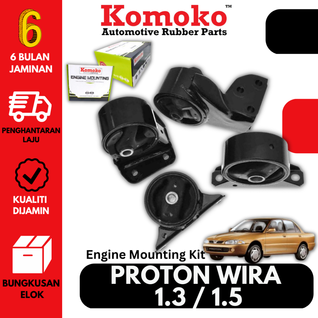 Proton Wira KOMOKO Engine Mounting Kit | Shopee Malaysia