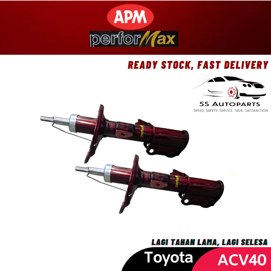 APM Performax Toyota Camry ACV40 Rear Heavy Duty Sport Absorber Set ...