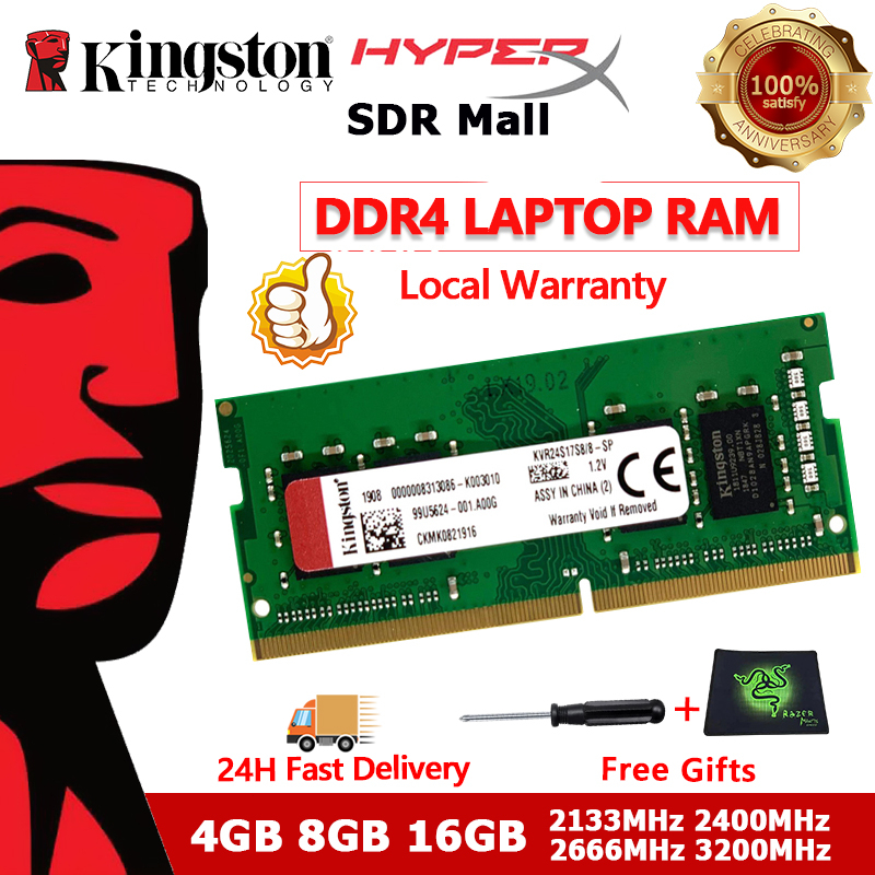 [Local Stock]Kingston DDR4 Laptop RAM 4GB 8GB 16GB SODIMM 2133MHz ...
