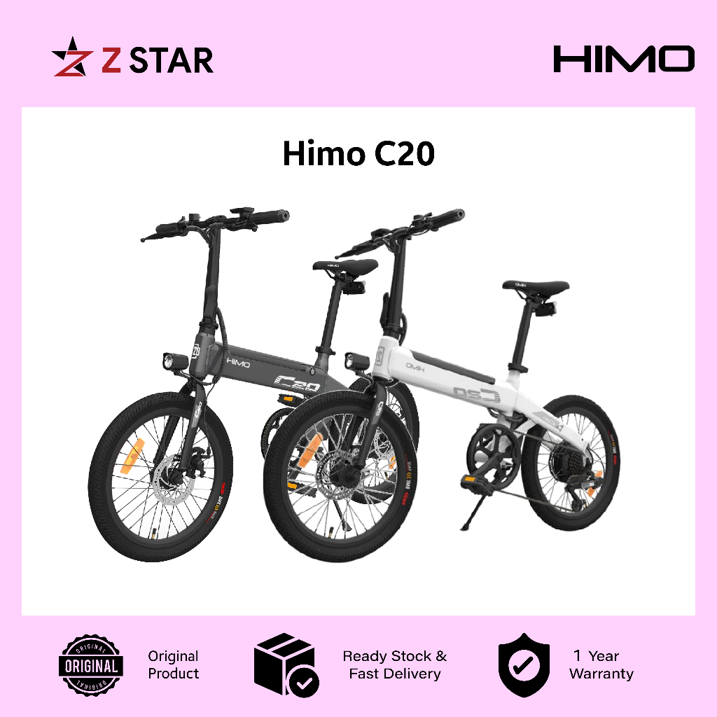 [READY STOCK] HIMO Z20 / C20 / C26 Foldable Electric Bicycle [Shimano 6 ...