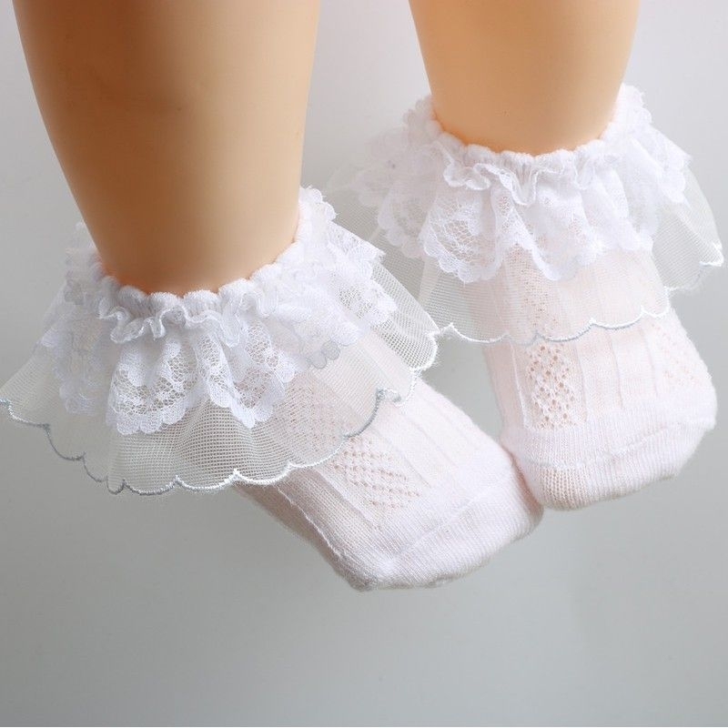 Stokin Bayi Perempuan/Cute Baby Girl Sock Lace | Shopee Malaysia