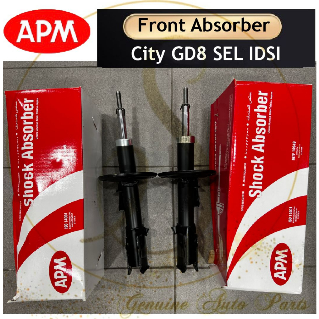 (100% ORIGINAL) SHOCK ABSORBER HONDA CITY SEL GD8 2003-2007 IDSI (NO V ...