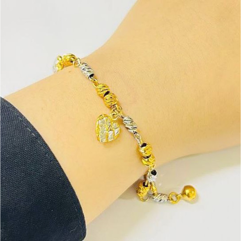 Gelang Budak Bujur Gantung Love Cop 916 | Shopee Malaysia