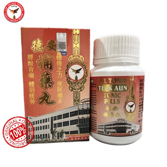 TECK AUN MALE TONIC PILLS 德安补药丸 PIL LELAKI TECK AUN 50G / 1.0G X 12 ...