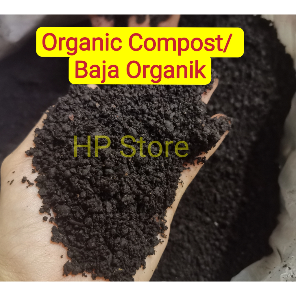 [1kg] Organic Compost (Plant base)/ Baja Organik/ Organic Fertiliser ...