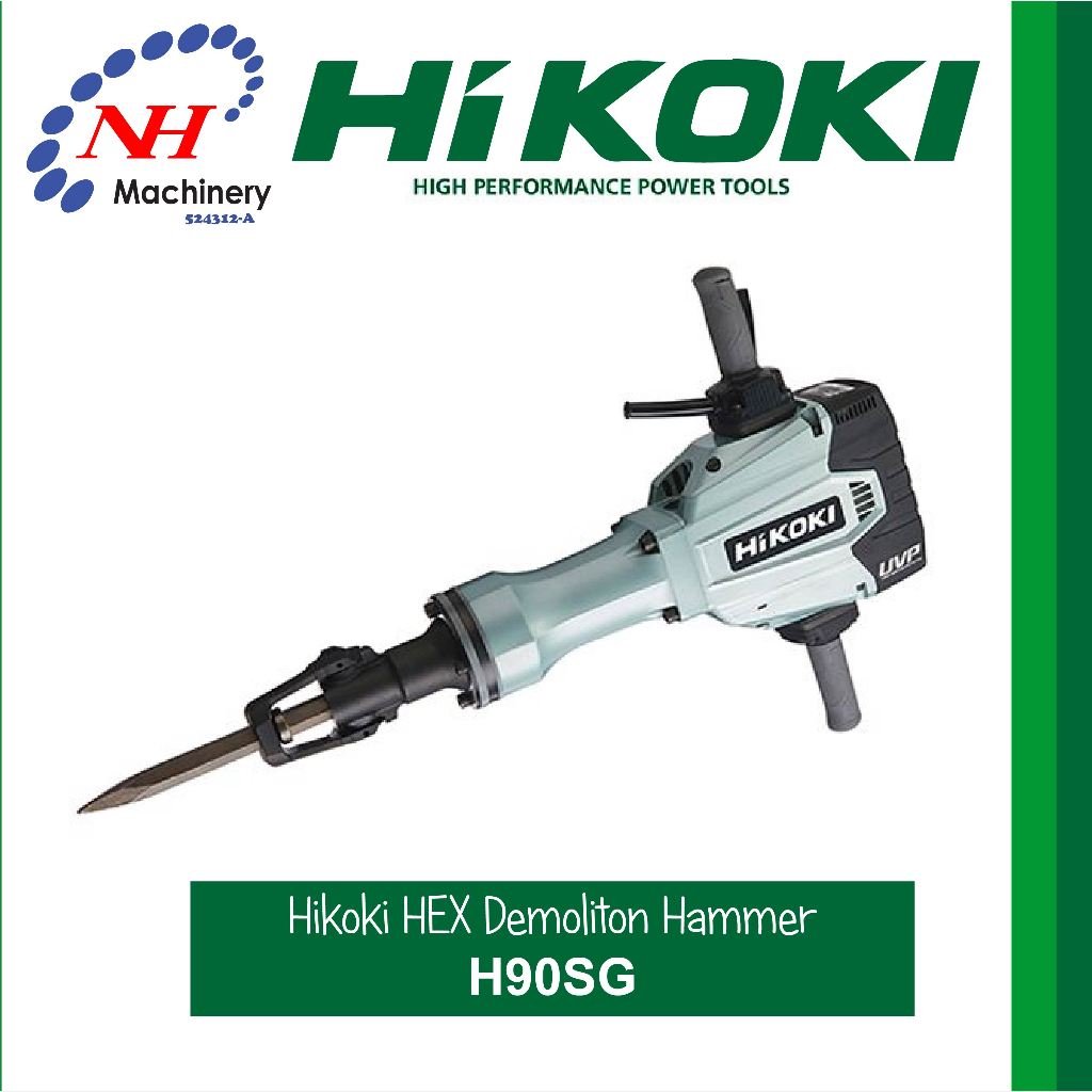 Hikoki H90SG - HEX Demolition Hammer | Shopee Malaysia
