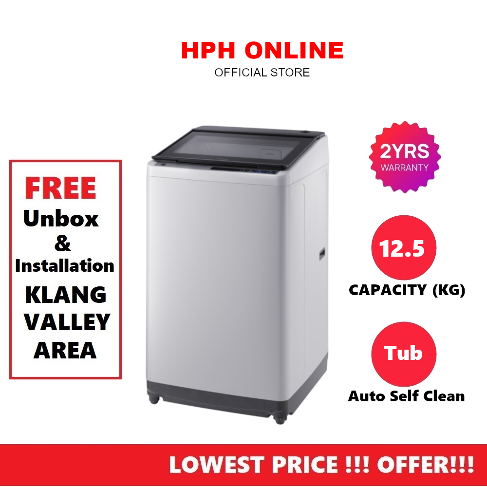 HITACHI 10KG / 12KG Top Load Inverter Washing Machine SF-100XA / SF ...