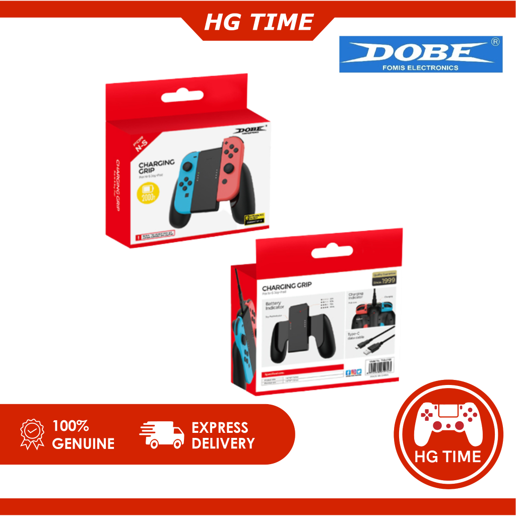 Dobe Nintendo Switch Charging Grip (2000mAh) | Shopee Malaysia