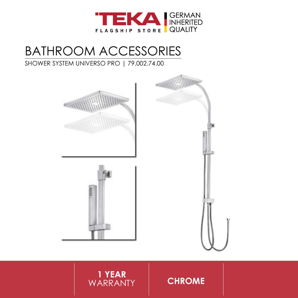 TEKA SHOWER SYSTEM UNIVERSE CUADRO PRO 79.002.74.00 | Shopee Malaysia