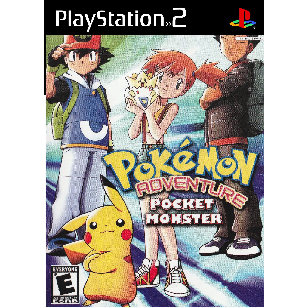 PS2 Game Pokemon Adventure Pocket Monster (GOLD DISC) | Shopee Malaysia