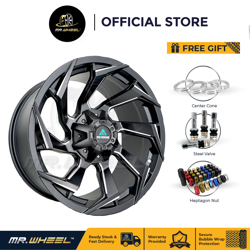 New Sport Rim WILCROXX WX8137 18inch Ranger Triton Hilux Dmax 4x4 ...