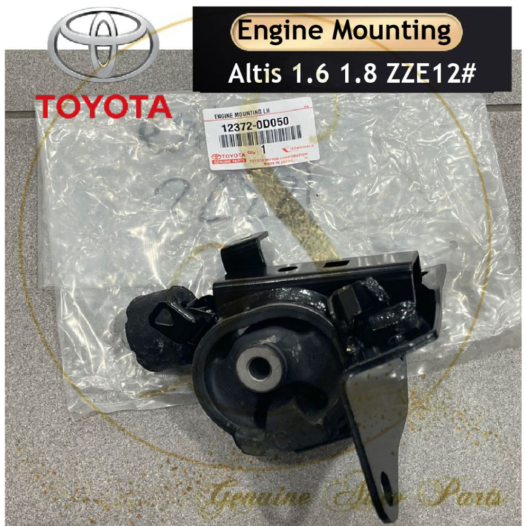 (100% ORIGINAL) TOYOTA ALTIS ZZE121 ZZE122 1.6 1.8 ENGINE MOUNTING ...