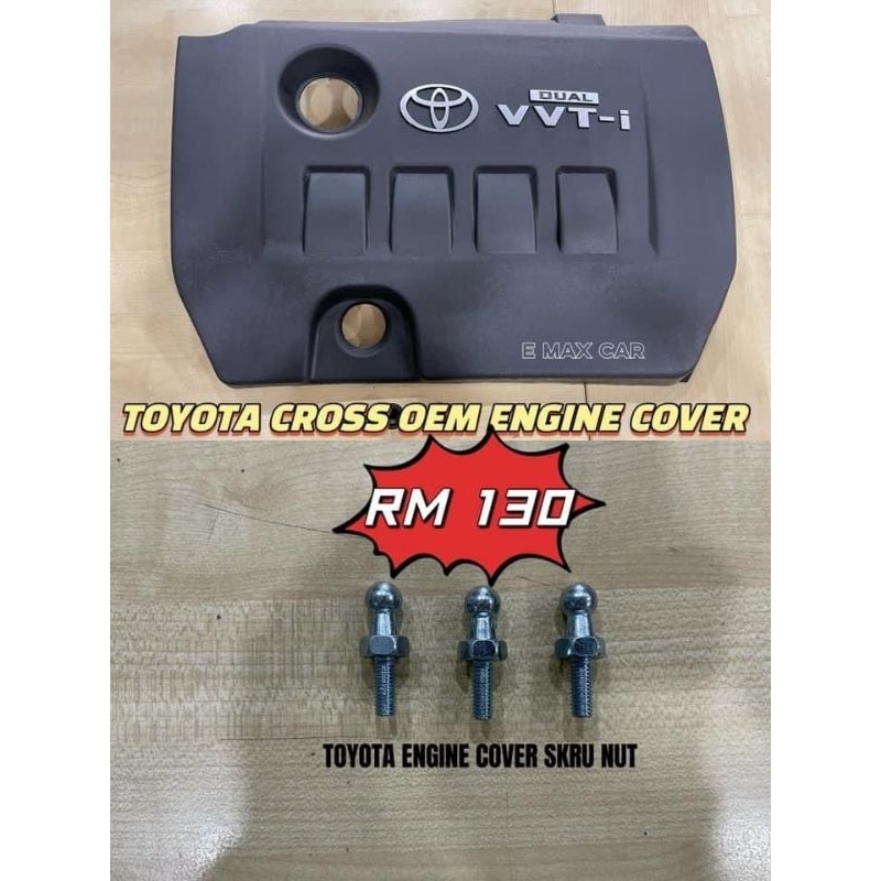 TOYOTA CROSS COROLLA ALTIS VOXY OEM ENGINE COVER 2022-2023 | Shopee ...