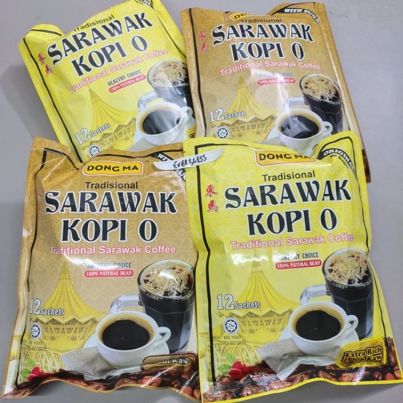Kopi O Sarawak Dong Ma Traditional Sarawak Coffee Original with Sugar ...