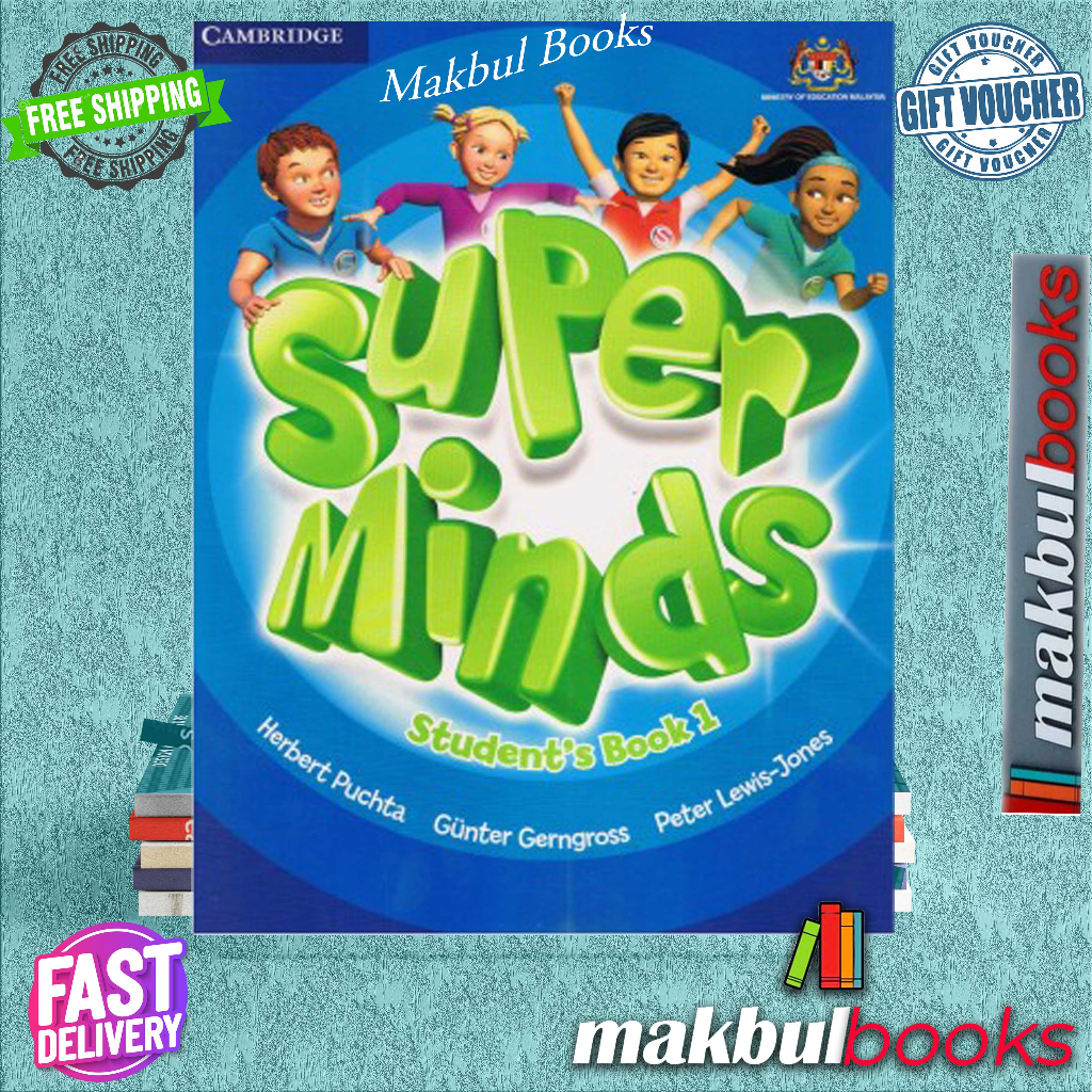 BUKU TEKS SUPER MINDS STUDENT'S BOOK 1 - CAMBRIDGE | Shopee Malaysia