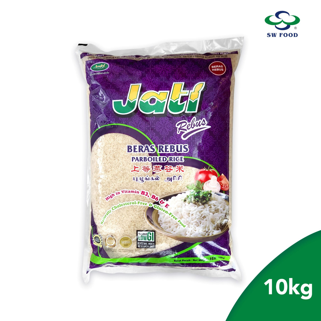 Jati Rebus【Parboiled Rice】 10kg | Shopee Malaysia