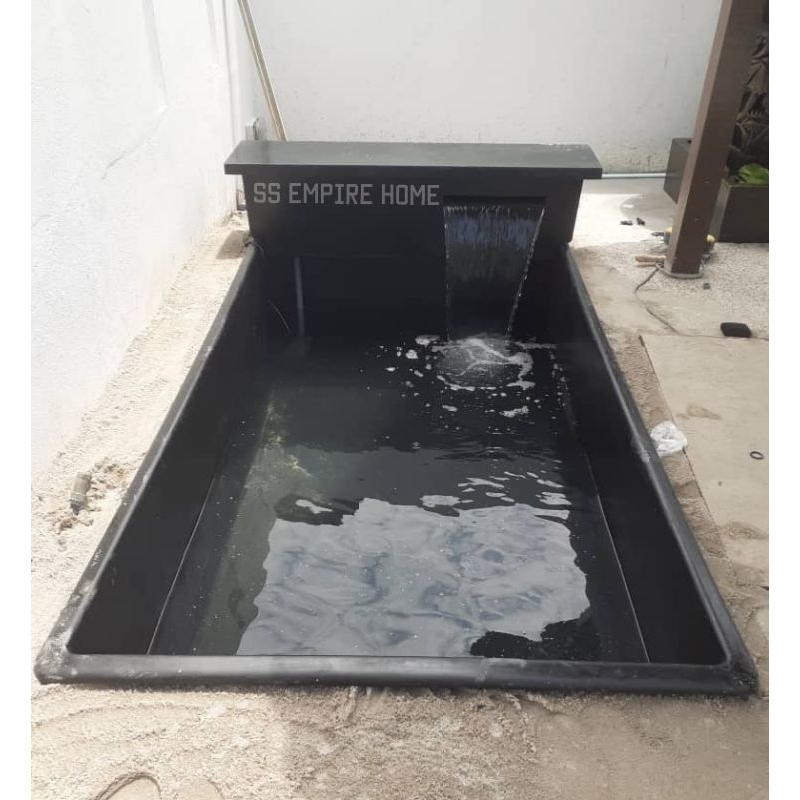 NEX 8 x4x3 Filter Mouth Fiberglass Fish Tank Water Pond Aquarium ...