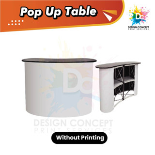 Pop Up Promotion Table / Pop Up Table / Pop Up Counter Booth With ...
