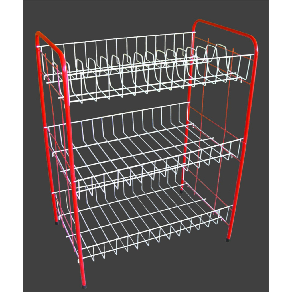 (903/905) 3 Tier Rack/3 Tier Dish Rack/3 Tingkat rak pinggan mangkuk ...